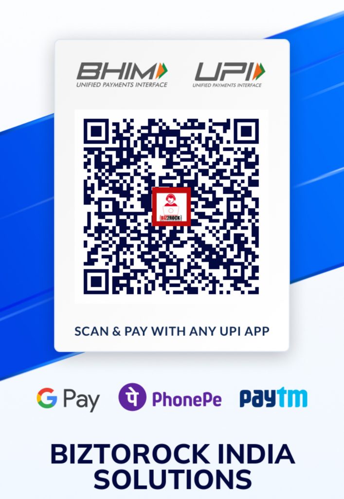 PAYMENT QRCODE - BIZ2ROCK INDIA